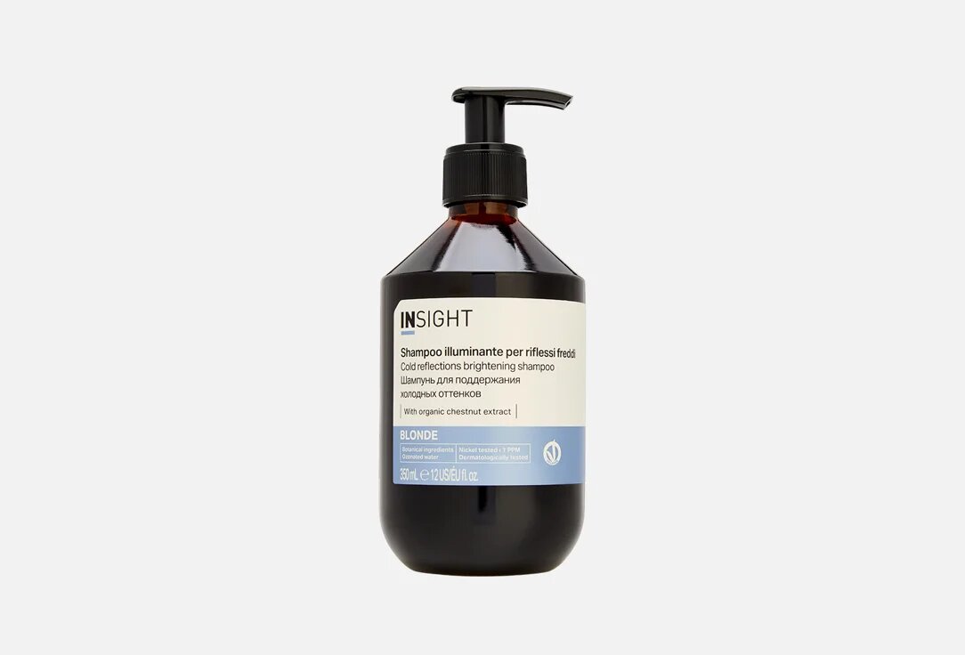 Шампунь для поддержания холодных оттенков Insight Professional BLONDE COLD, 350 мл