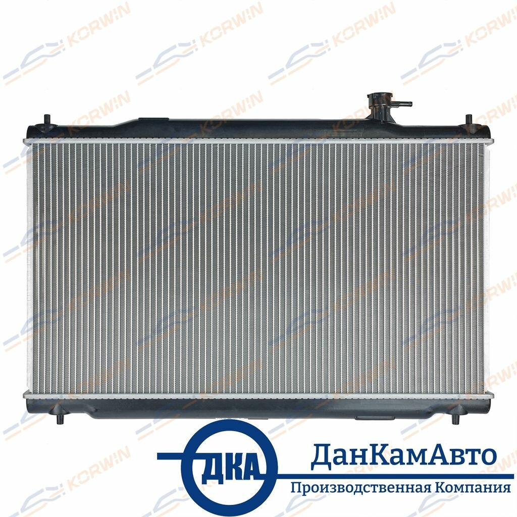 Радиатор охлаждения Honda CRV III 2.0 (06-) AT паяный