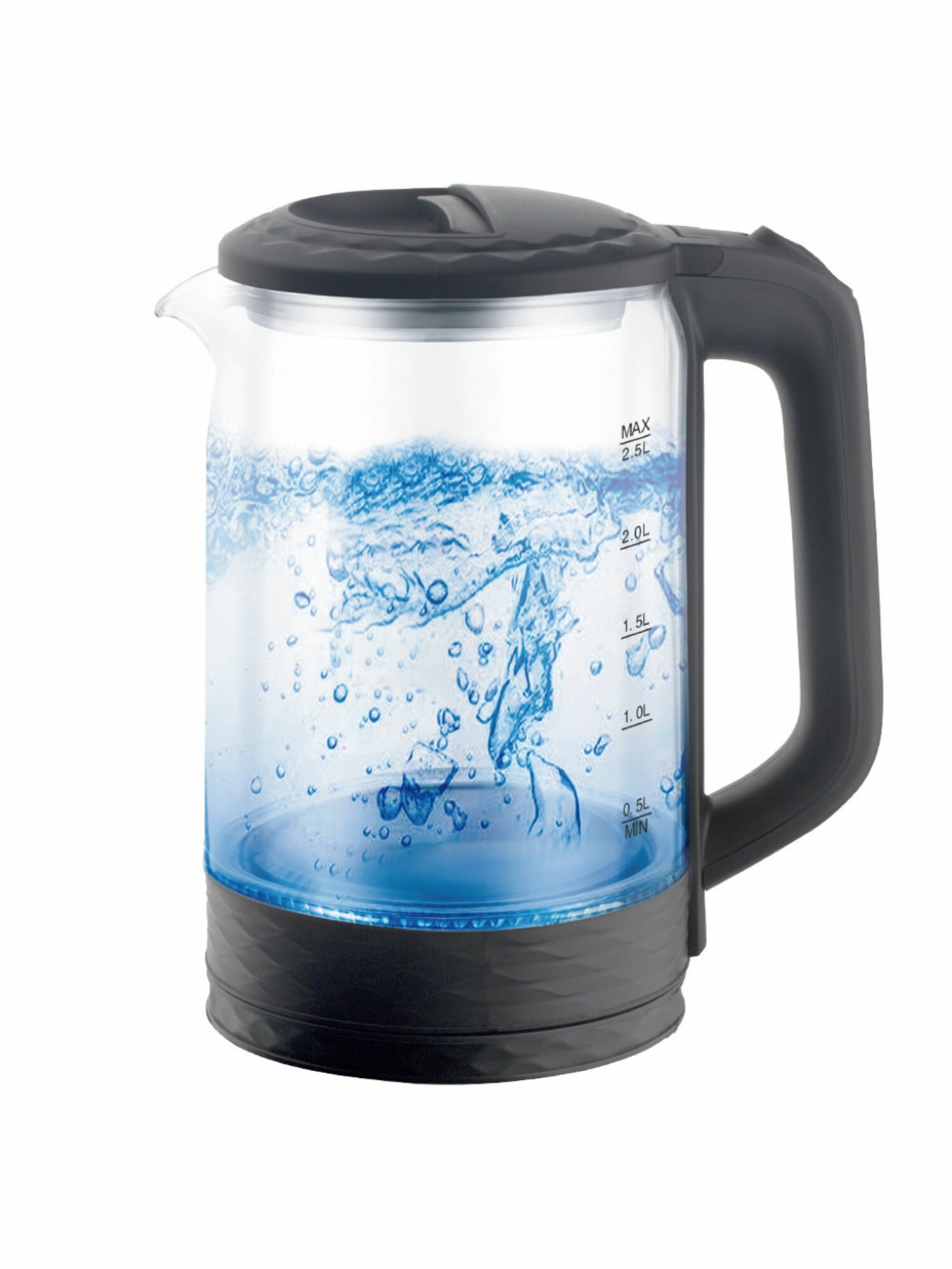 Стеклянный электрический чайник 2,5 л