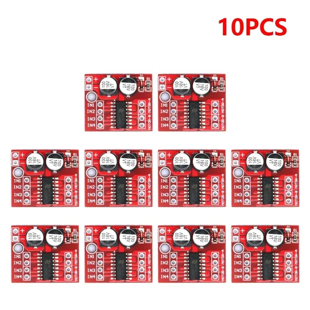10 шт. Модуль драйвера двигателя MX1508 2В-10В 1.5А, Цвет: 10 PCS
