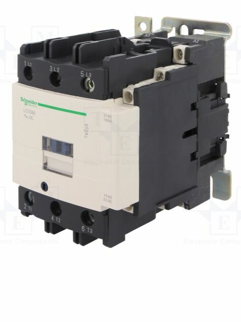 Контактор трехполюсный LC1D80P7 80А Schneider Electric