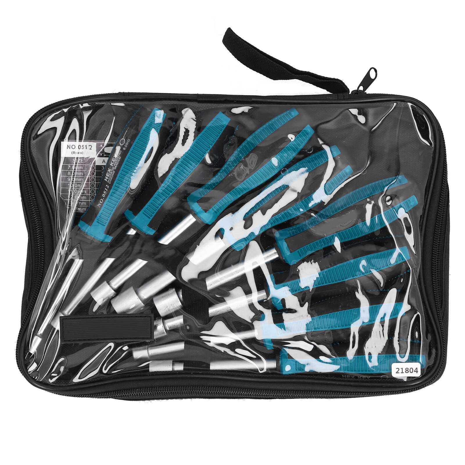 Набор из 8 гаечных ключей, отвертки с глубокими головками и нескользящей рукояткой для завинчивания винтов.