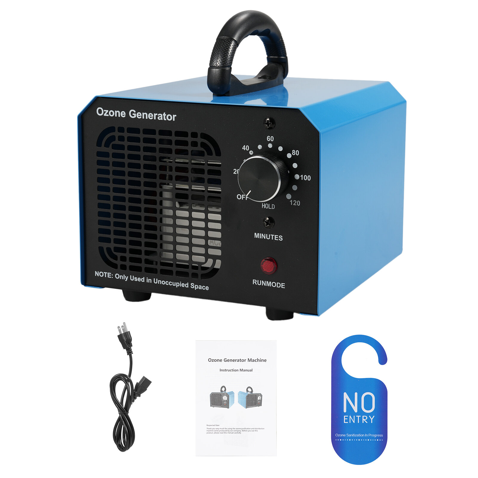 Генератор озона 20000 мг/ч. Устройство для удаления запахов. Ионизатор O₃, дезодоратор, очиститель воздуха для дома, автомобиля и помещения для домашних животных.