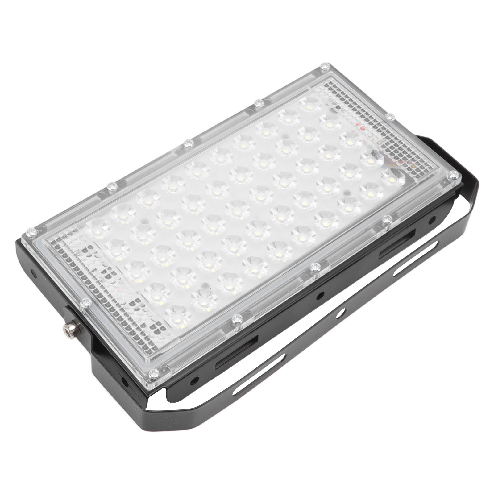 Светодиодный прожектор 50 Вт IP66 Водонепроницаемый 6000 К Белый светодиод с регулировкой 180 градусов Наружный прожектор для двора, балкона, на открытом воздухе