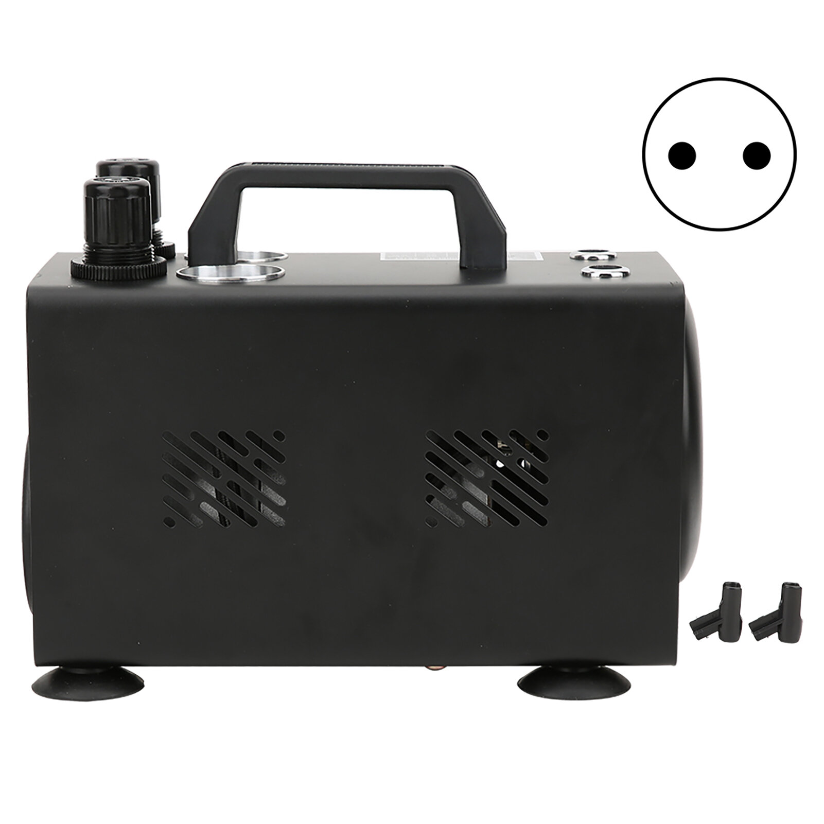 Портативный одноцилиндровый поршневой воздушный компрессор для распыления, 1/6 л. с, резьба G1/8 дюйма, электрический аэрограф высокого давления, вилка EU, 220–240 В.