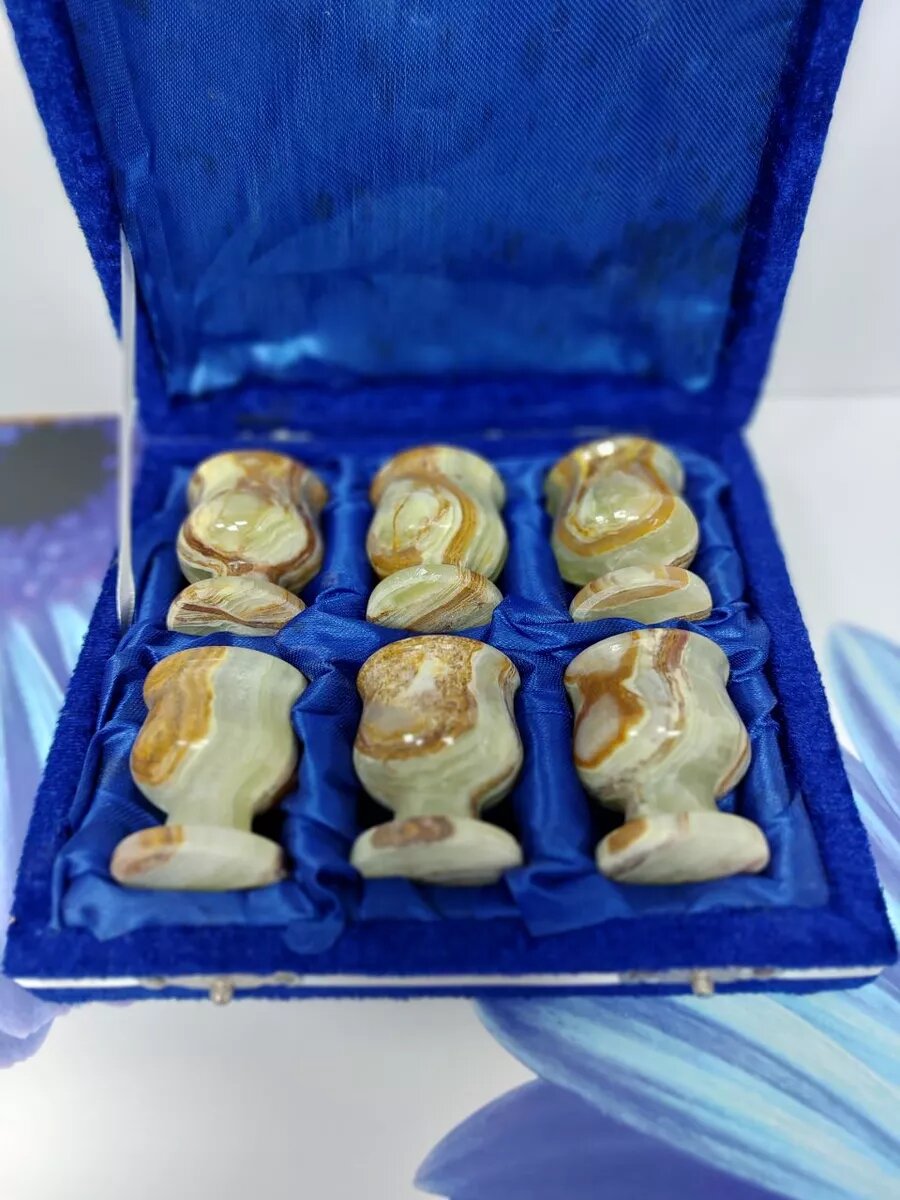 Набор рюмок. Оникс. 15 мл. 6 шт