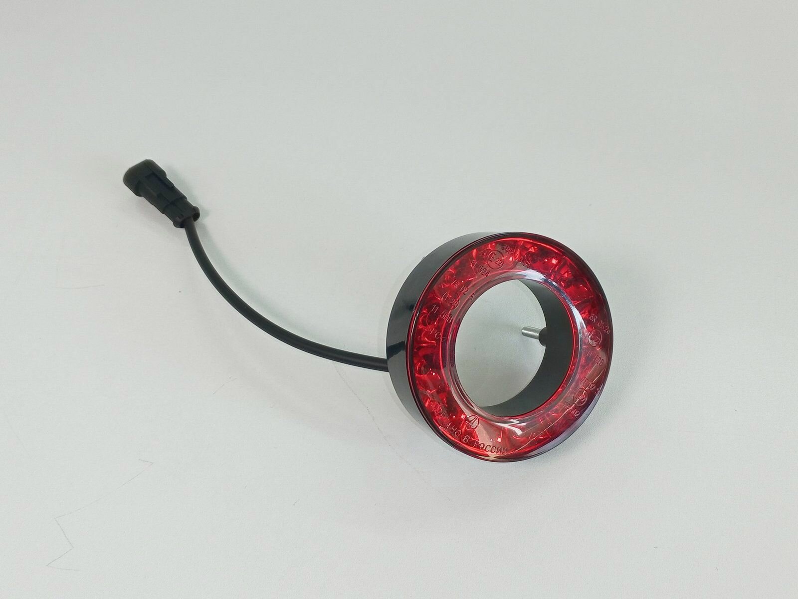 Фонарь задний габаритный (кольцо) ПАЗ, ЛиАЗ, Волжанин красный светодиодный