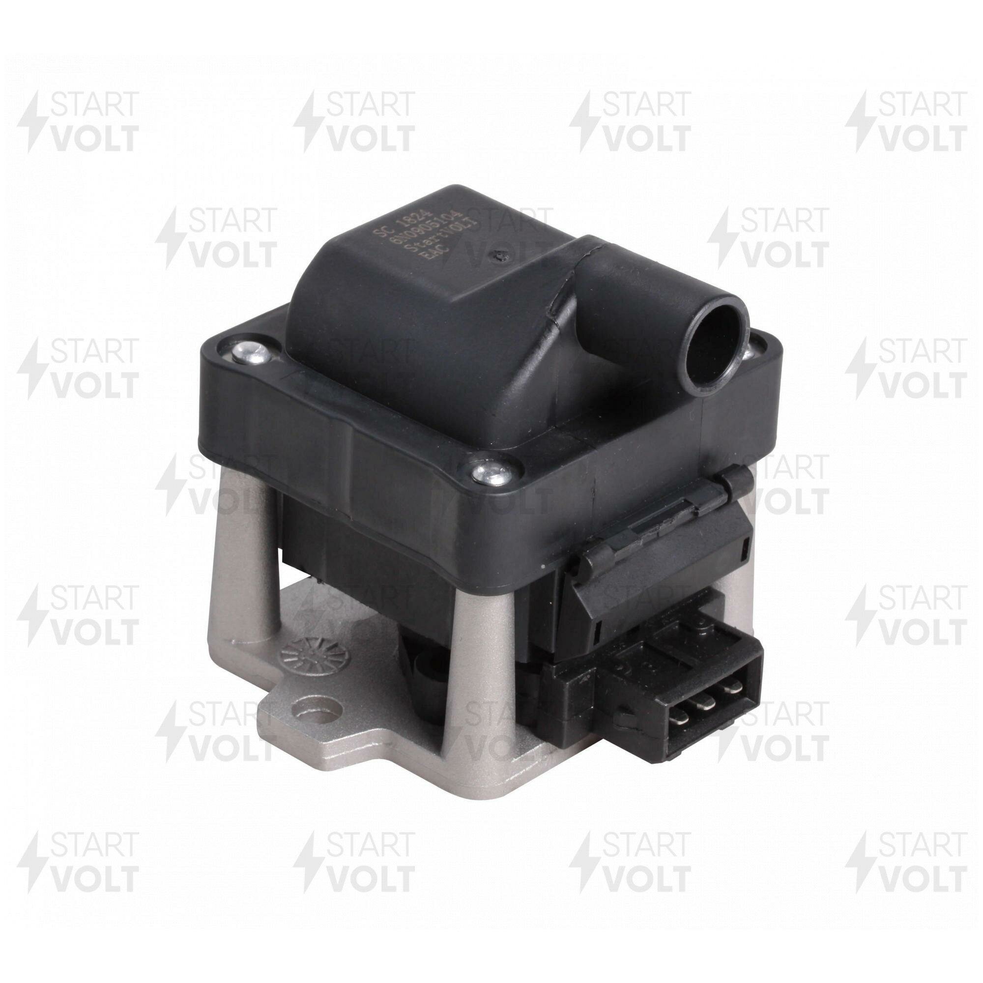 Startvolt катушка зажигания для а/м vag golf iii (91-)/passat b4 (93-) (sc 1824) sc1824