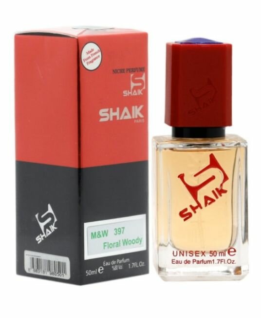 Парфюмерная вода SHAIK 397 унисекс , 50 ml