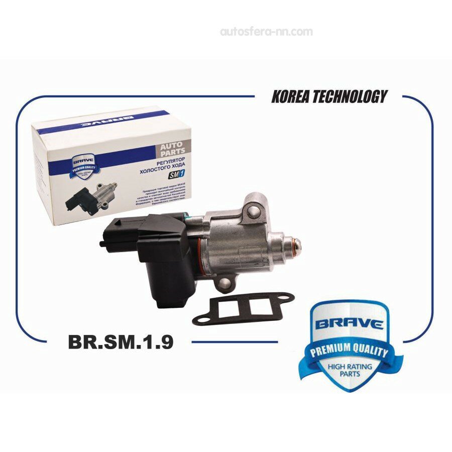 BRAVE BRSM19 Регулятор холостого хода KIA CEED 06- 2,0/HYUNDAI ELANTRA 06- 2,0