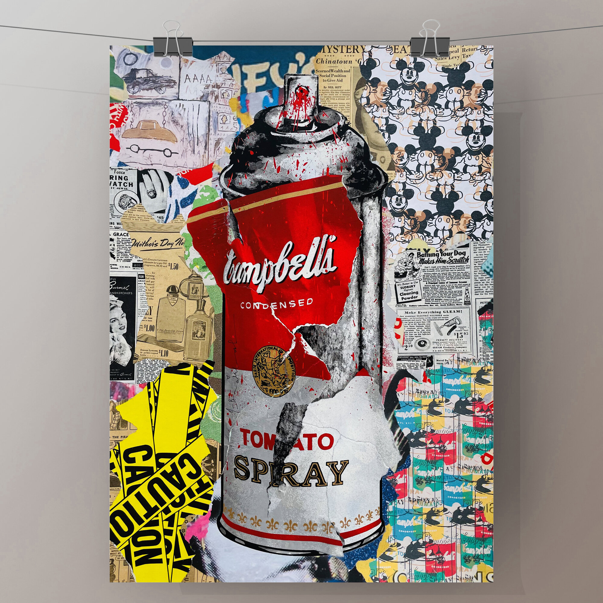 Постер Граффити 50х70 см/ Постер для интерьера/ Декор на стену/ Постер для дома, офиса