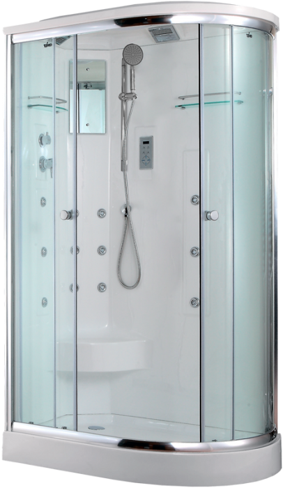 Душевая кабина Timo Lux T-7702 L, с сиденьем