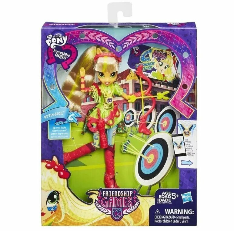 My Little Pony Маленькая пони Деревенская девочка, Applejack , игровые куклы, подарки для девочек