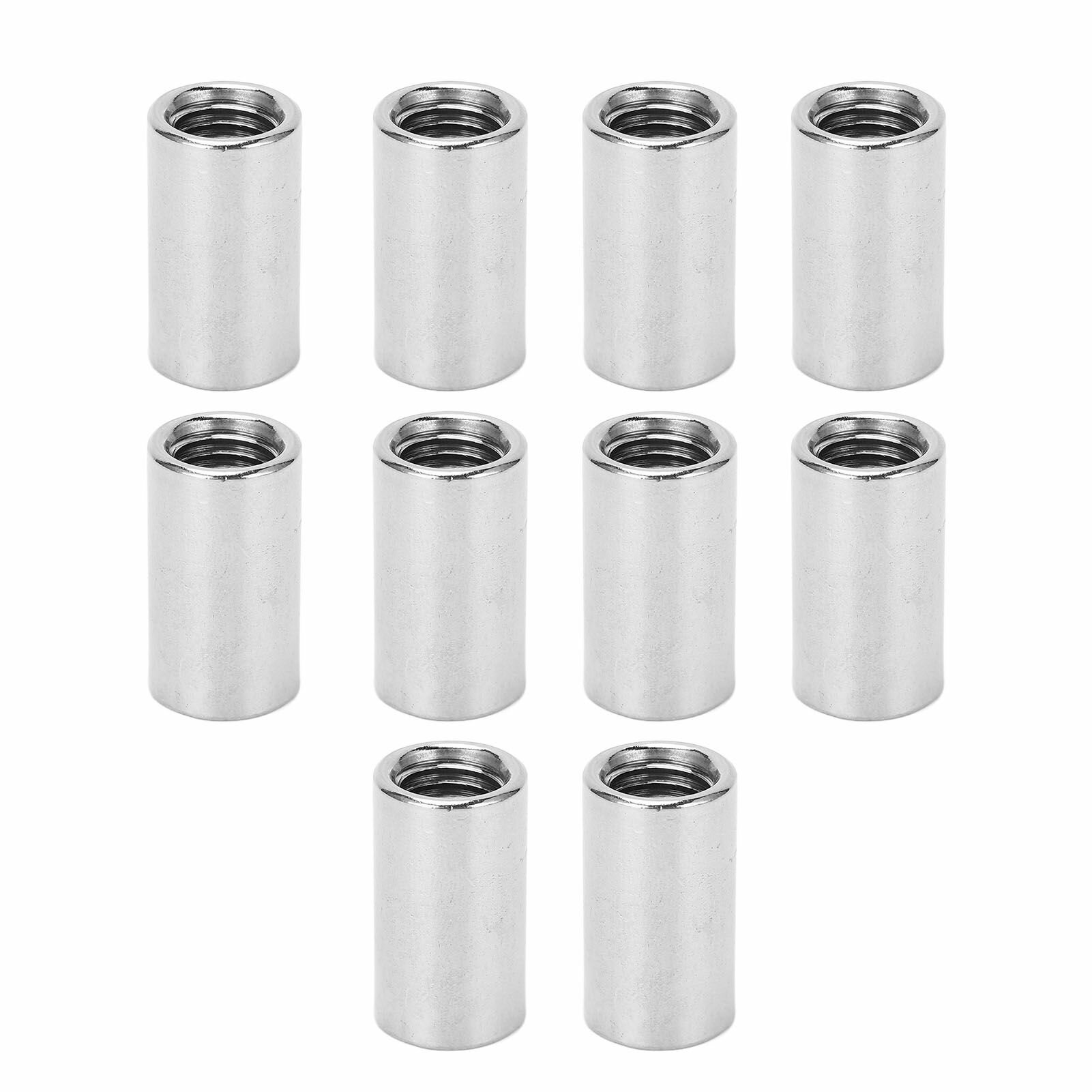 10 шт. круглая соединительная гайка из нержавеющей стали с внутренней резьбой M10, комплект соединительных гаек для технического обслуживания