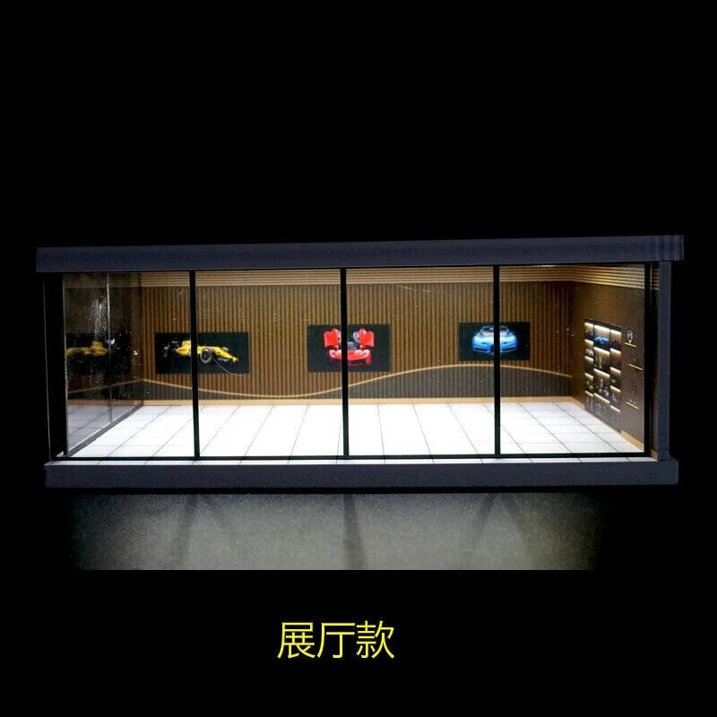 Модель гаража Diorama 1/43, цвет Showroom