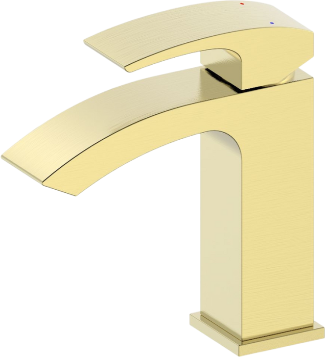 Смеситель для раковины Wonzon & Woghand WW-88139009-BG брашированное золото