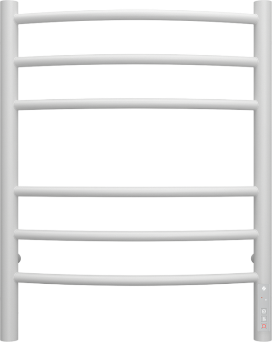Полотенцесушитель электрический Terminus Классик П6 450x600, матовый белый