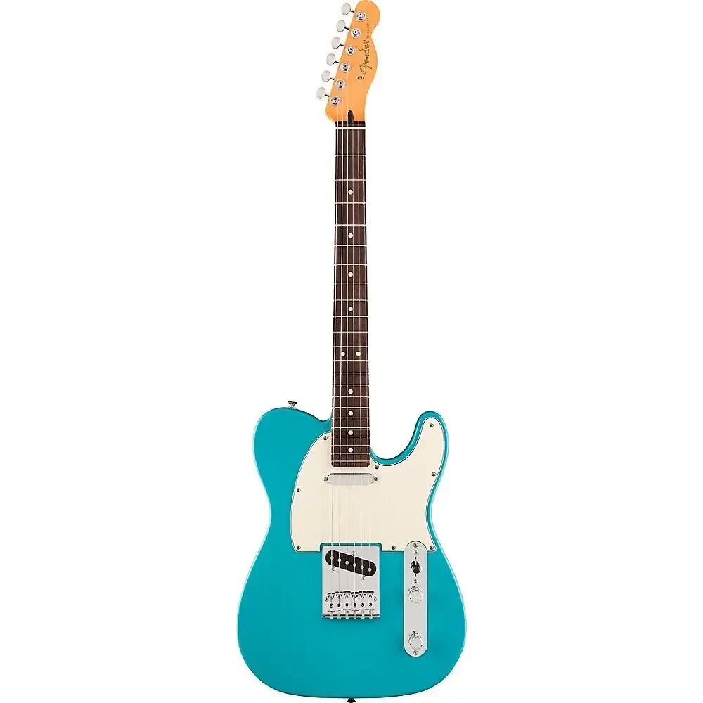 Электрогитара Fender Player II Telecaster®, цвет: Aquatone Blue, корпус ольха, гриф клён, накладка палисандр, SS Alnico 5 Tele звукосниматели, 22 лада, мензура 25.5, Мексика