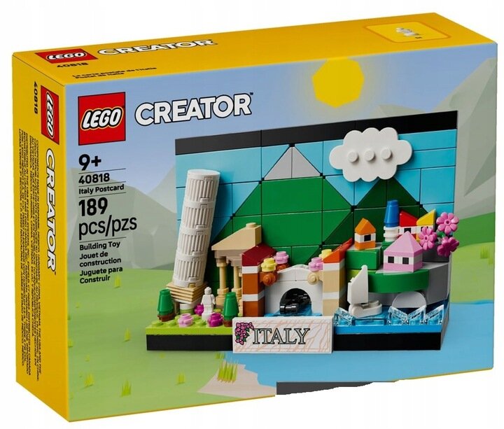Конструктор LEGO Creator - Открытка из Италии - Лего Креатор 40818