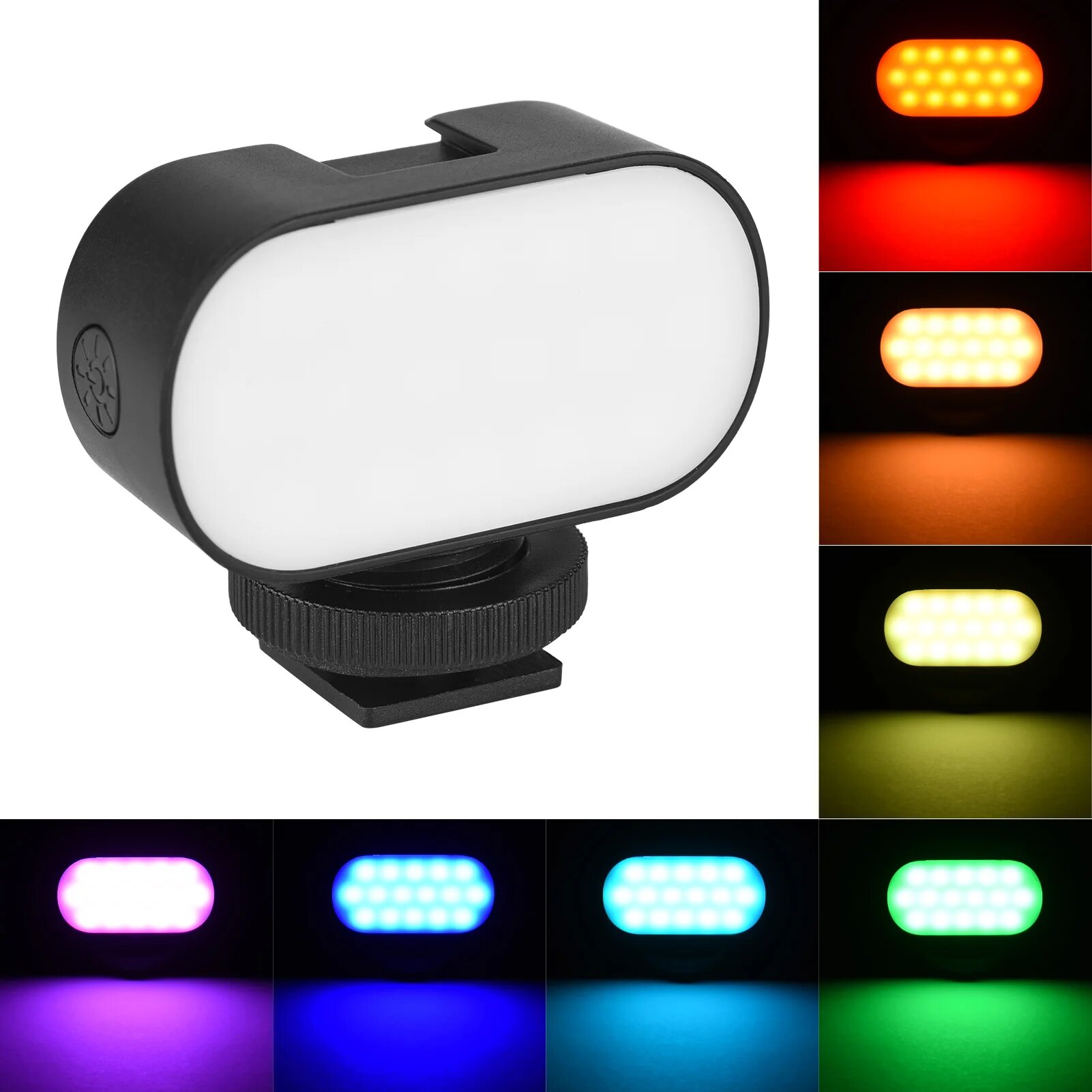 Andoer RGB Mini LED Video Light