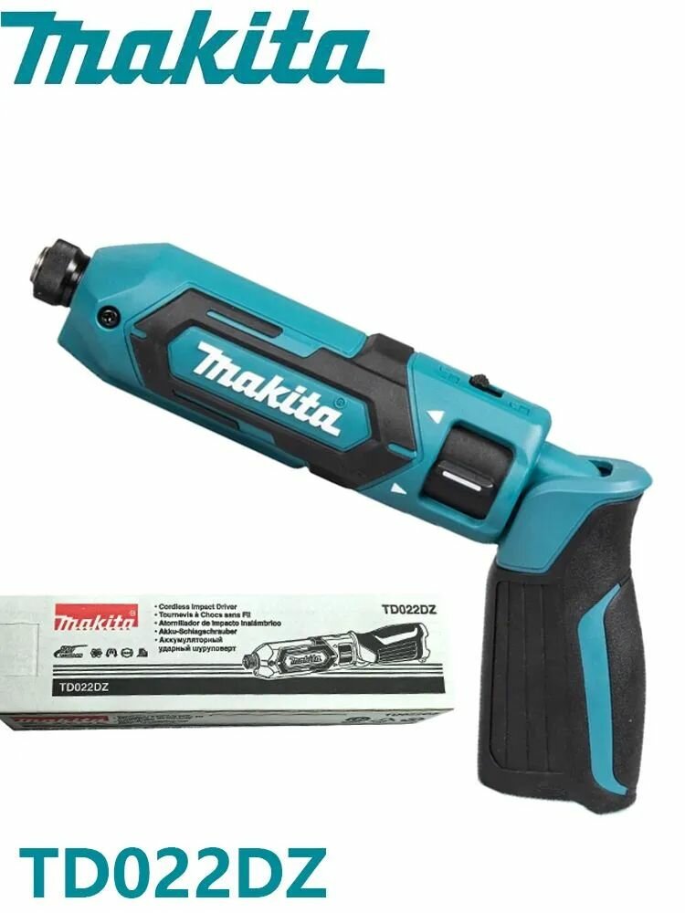 Аккумуляторная Отвертка ударная TD022DZ 7,2 В 25 Нм (Без аккумулятора и зарядного устройства)