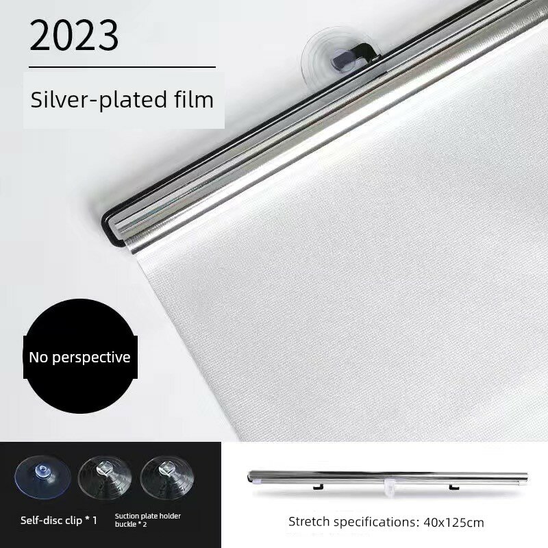 Солнцезащитная штора-рольставня для балкона, без сверления, на присосках, теплоизоляционная, для кухни, затемняющая,