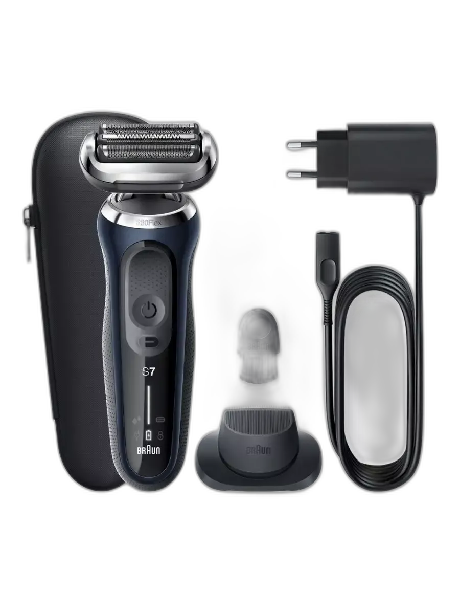 Бритва электрическая Series 7 70-B1200s Blue насадка-триммер