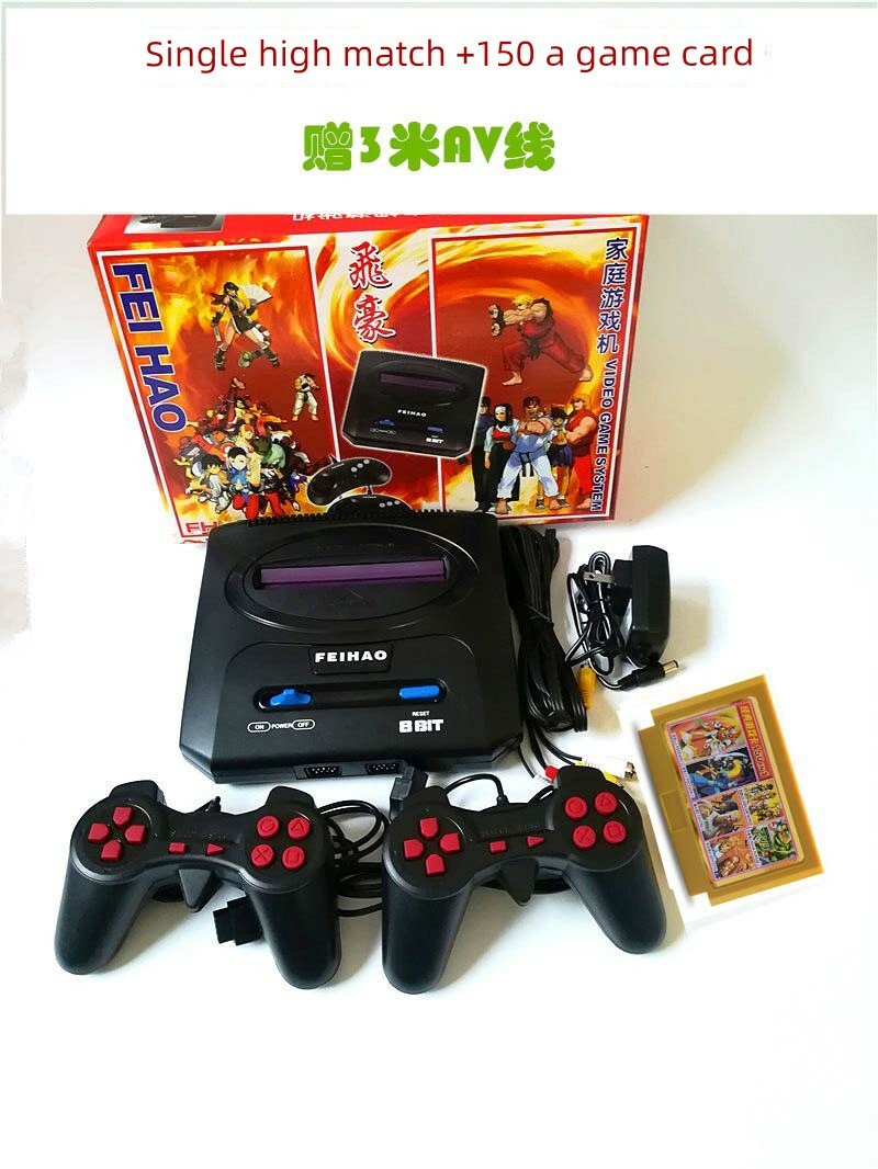 Ретро NES Classic игровая консоль 8-бит для телевизора с карtridge 150 в 1, стандартная версия, красно-белый дизайн