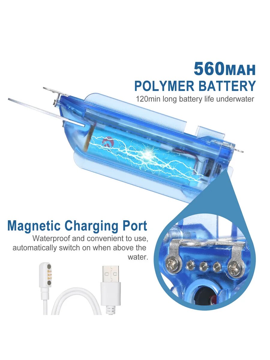 1080P Беспроводная подводная камера для рыбалки, Wi-Fi