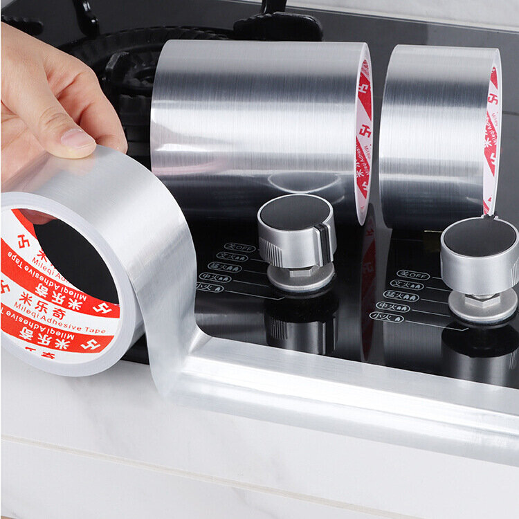Кухонная маслостойкая наклейка для термостойкого стежка самоклеящаяся водонепроницаемая крышка для плиты зазор на краю