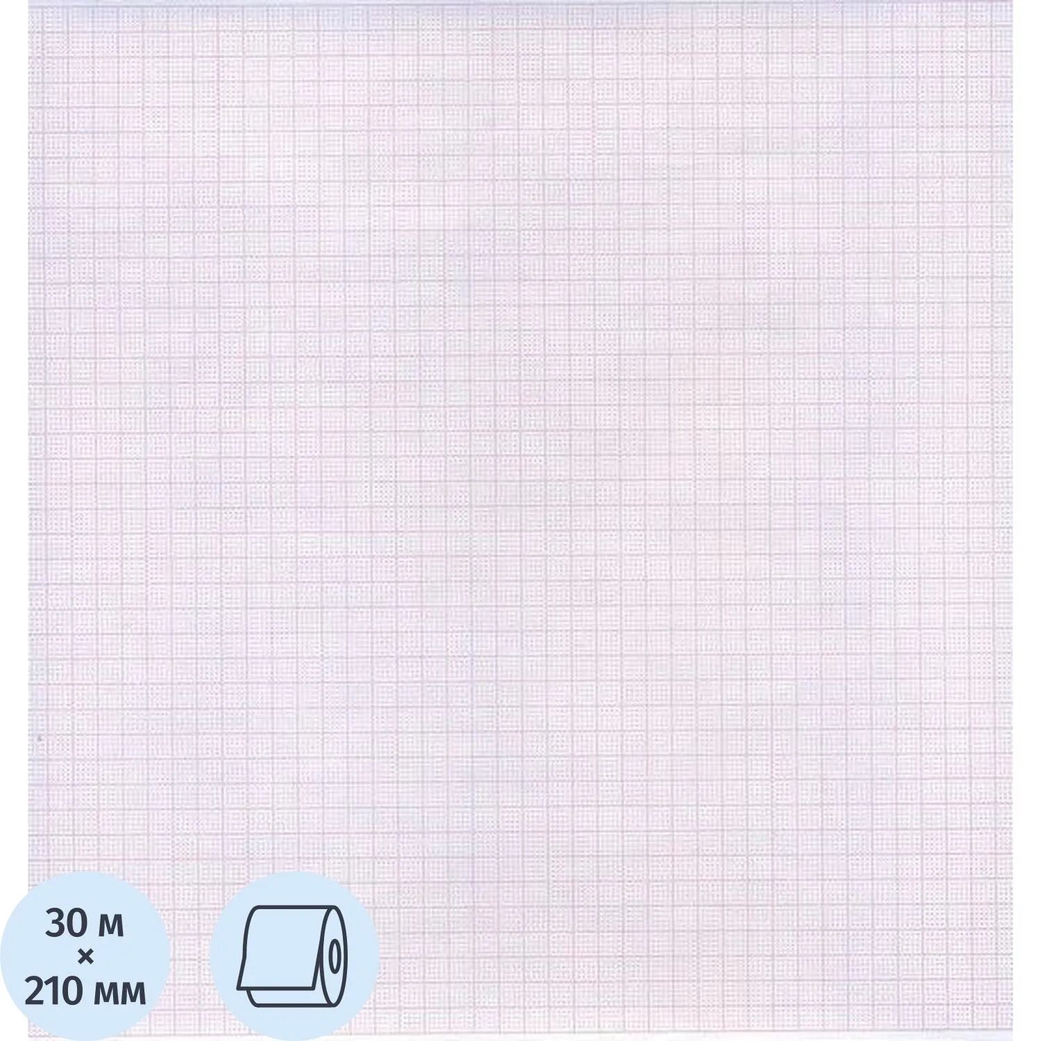 Лента регист. тепл. для ЭКГ 210х30х12 (в.) BIOSET 8000 (К210АК12), 2рул/уп