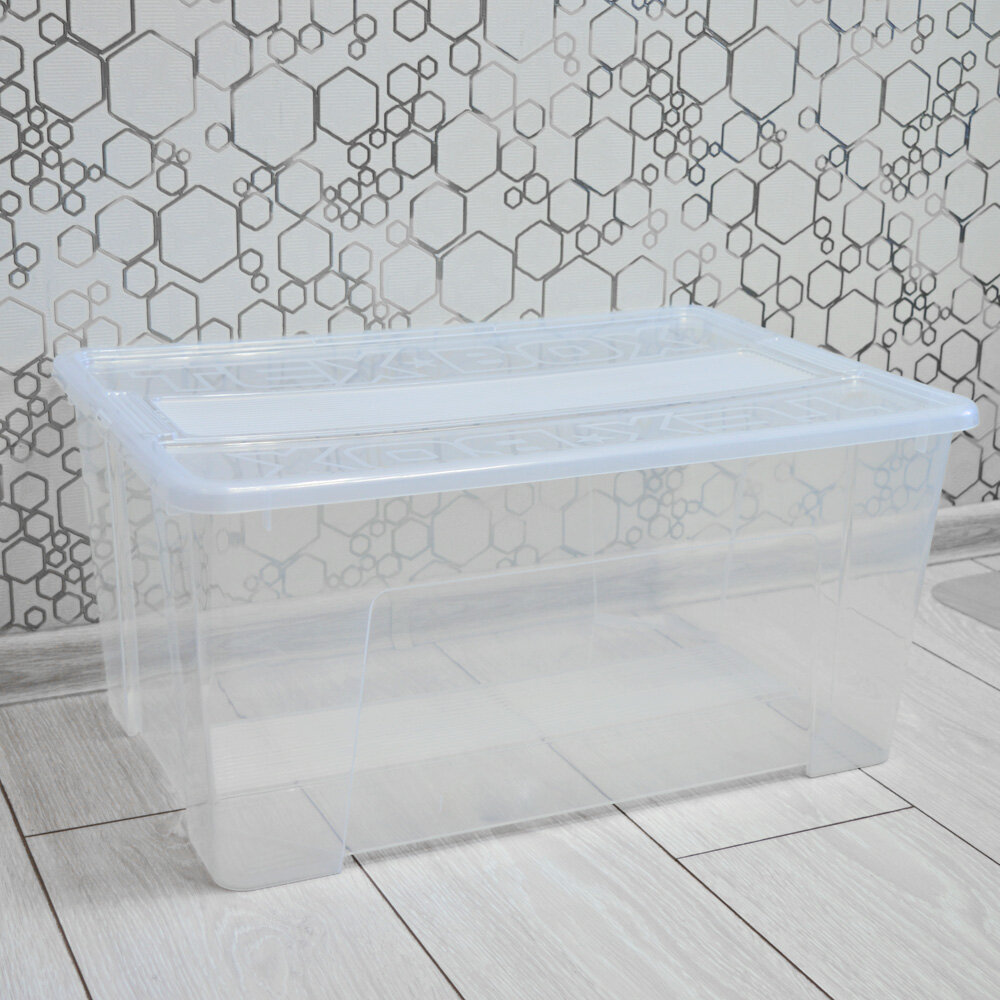 Ящик универсальный "Tex-Box" 48л, бесцветный