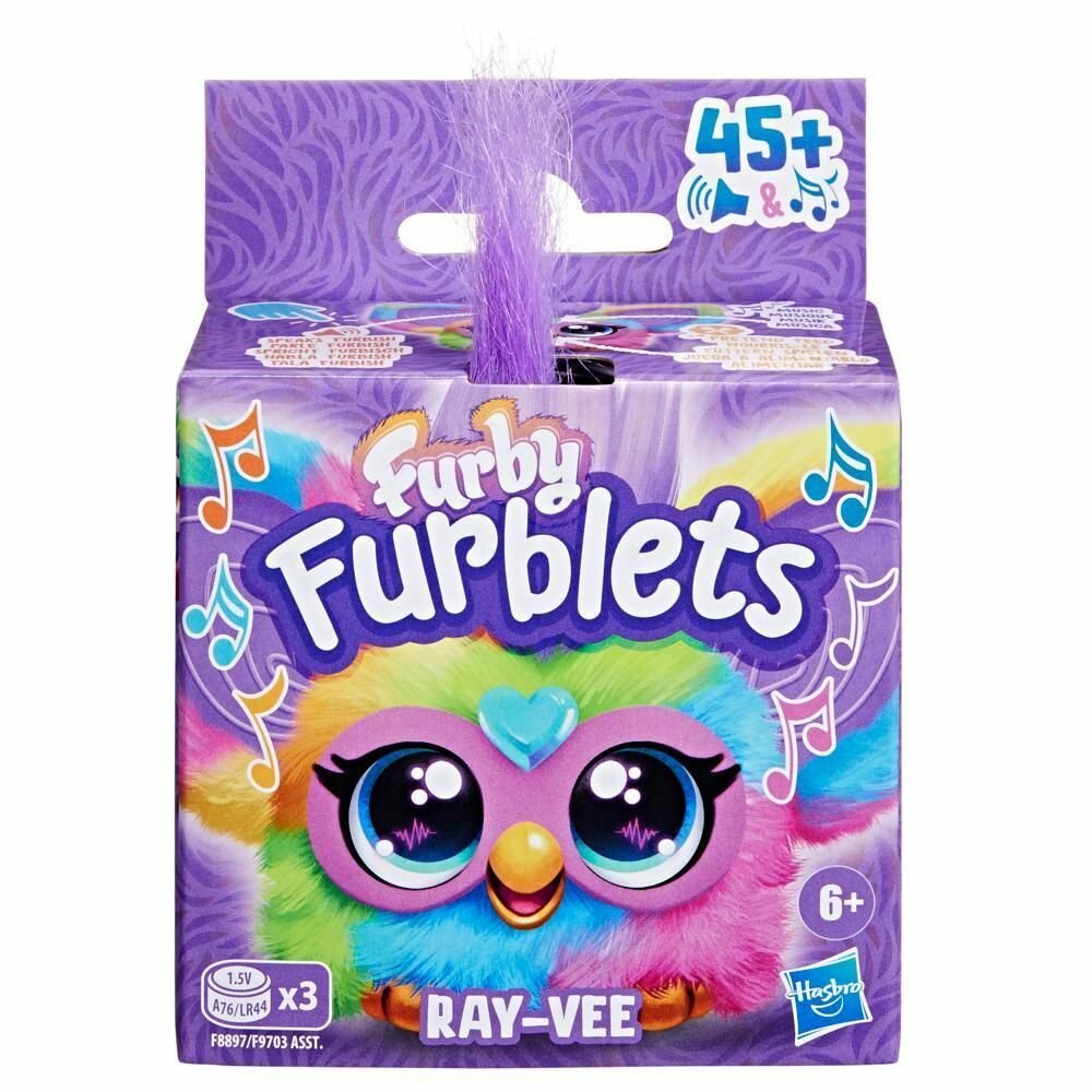 Hasbro Furby Furblets Ферби Электронные интерактивные плюшевые игрушки, Умеет петь, Подходит для детей старше 6 лет