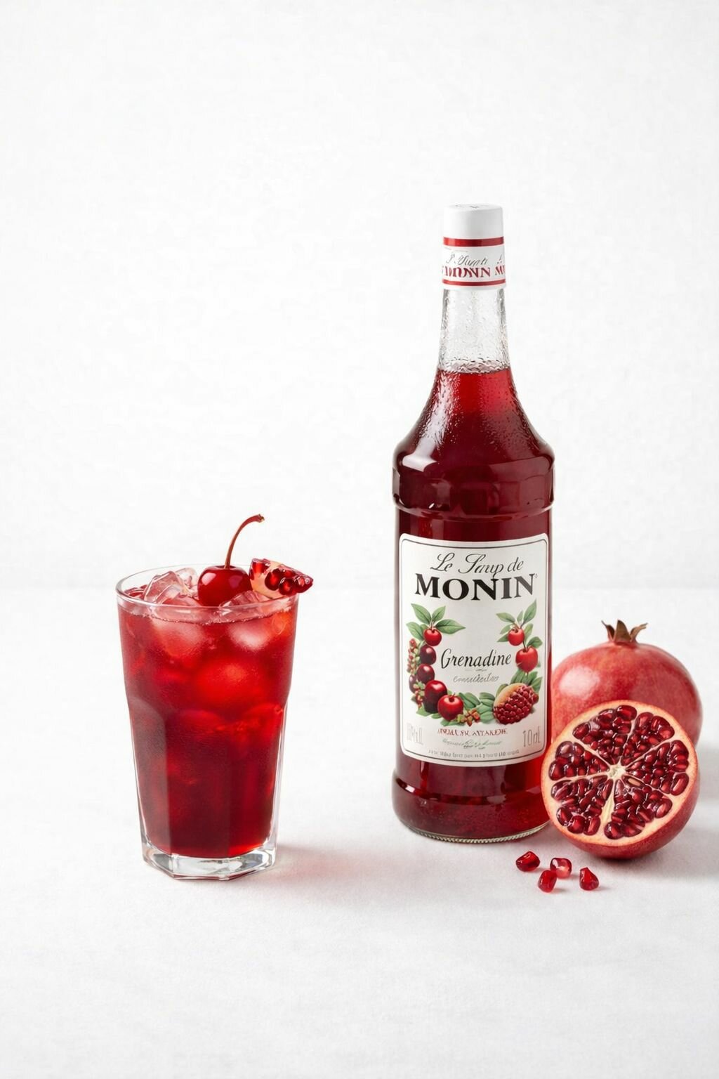 Сироп Monin Гренадиновый для коктейлей, лимонадов и красных миксов