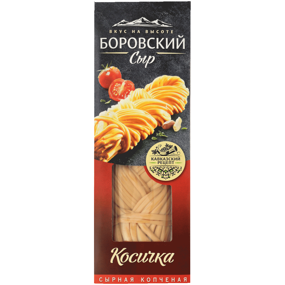 Сыр Боровский Косичка копченая 100 г