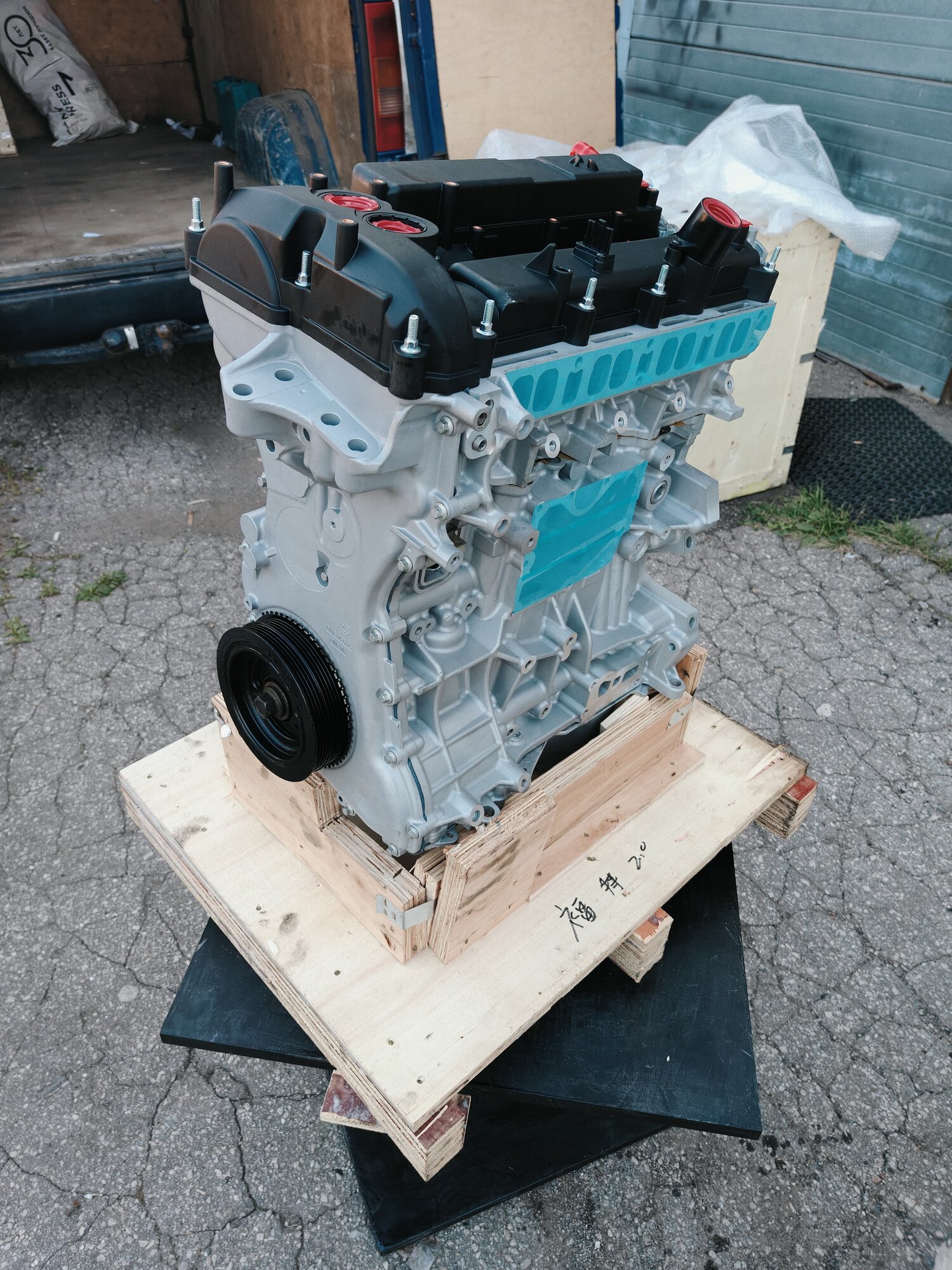 Двигатель FORD Mustang Ecoboost 2.3