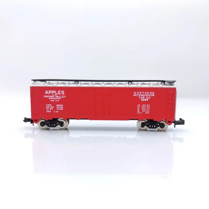 Модель поезда рефрижераторный вагон Northern, красный, 1:160, Color: N