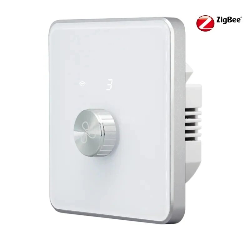 Умный выключатель вентилятора MAKERIGH, Zigbee White