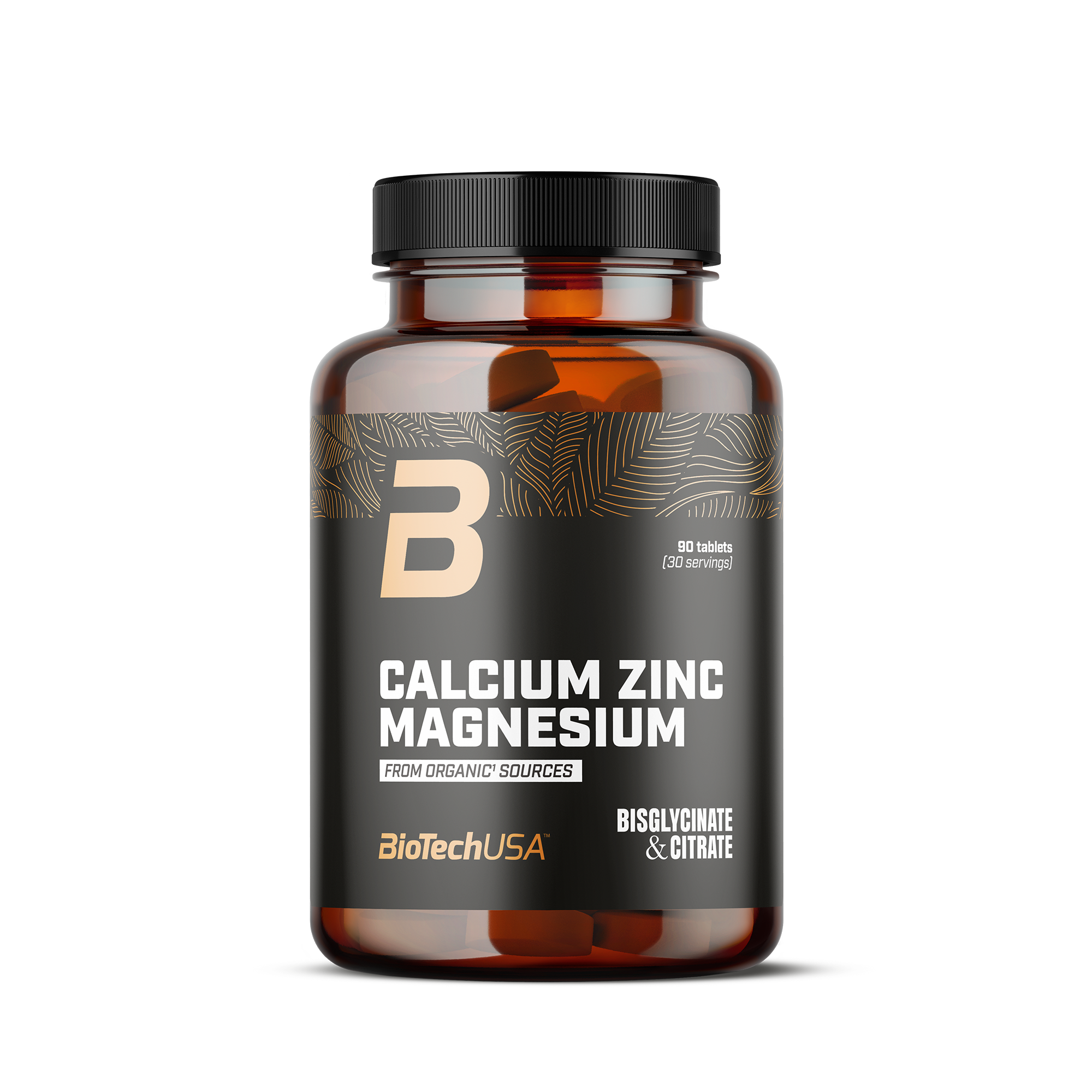 Кальций-Цинк-Магний BioTechUSA Calcium Zinc Magnesium from organic sources 90 таб.