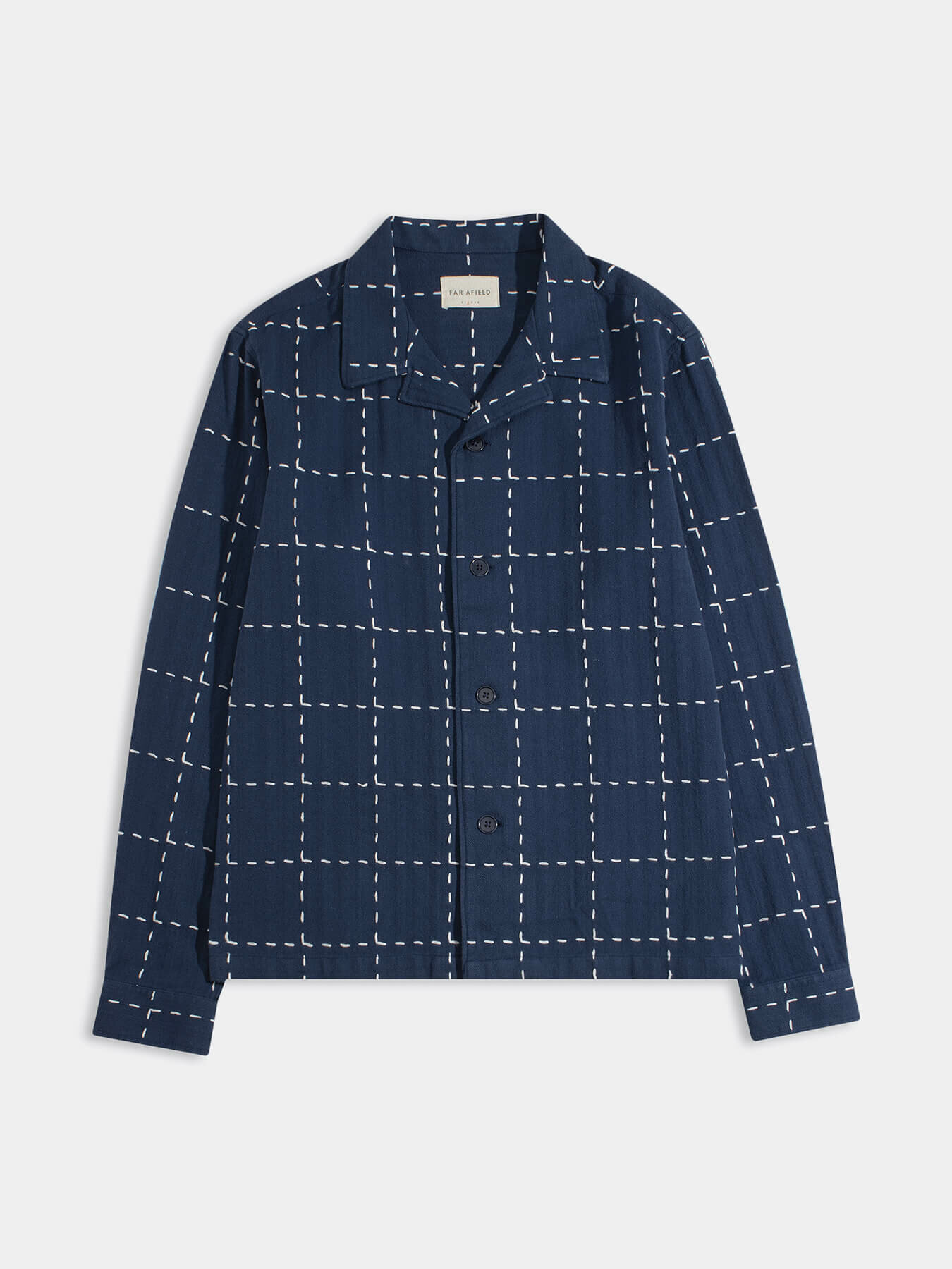 Рубашка VELOSO EMBROIDERY CHECK