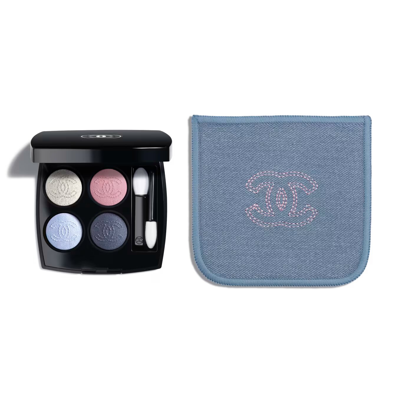 Chanel Les 4 Ombres Denim Dream Multi-Effect Quadra Eyeshadow 19 Denim Dream Лимитированная версия 2026