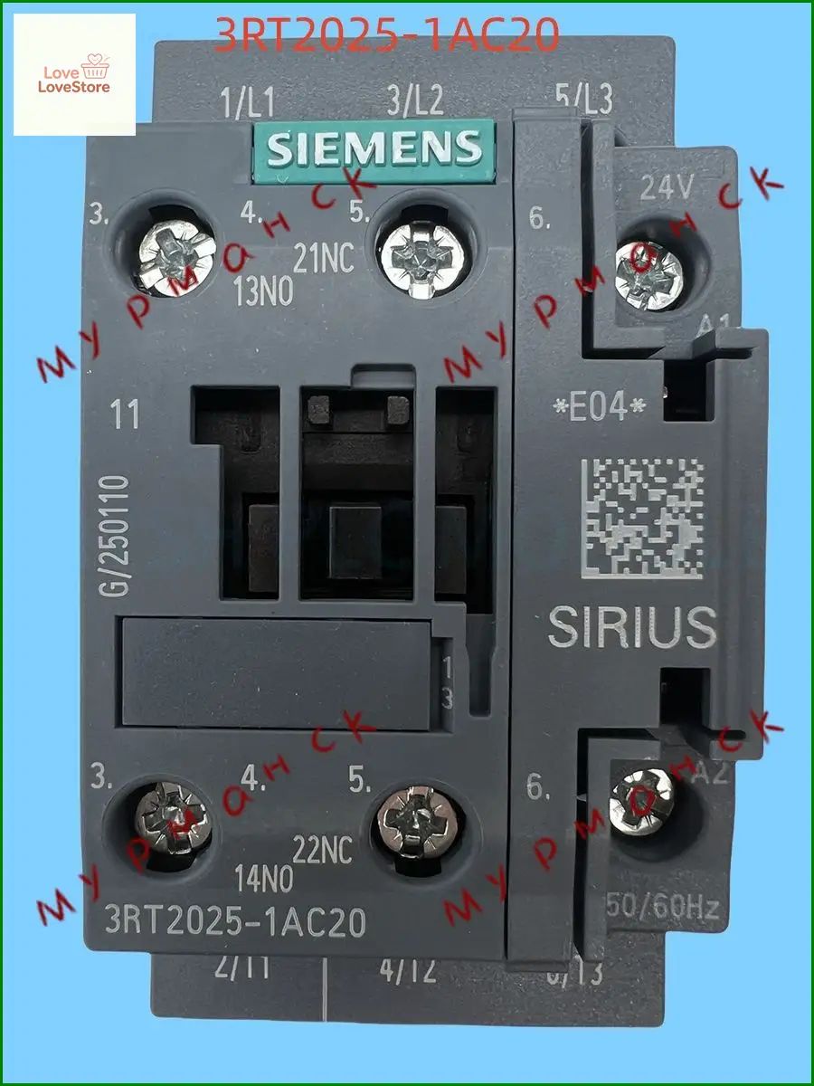 Контактор Siemens 3RT2025-1AC20 SIRIUS 24V AC 50/60Hz 1NO+1NC