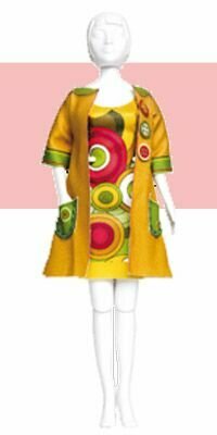 Набор для шитья одежды кукол "DressYourDoll" №2 S213-1005 Betty Funky