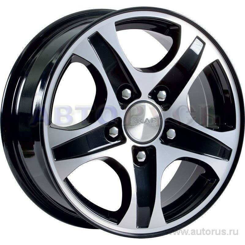 Диск литой r16 6.5j 5x130/84.1 et43 скад калипсо алмаз 0740005