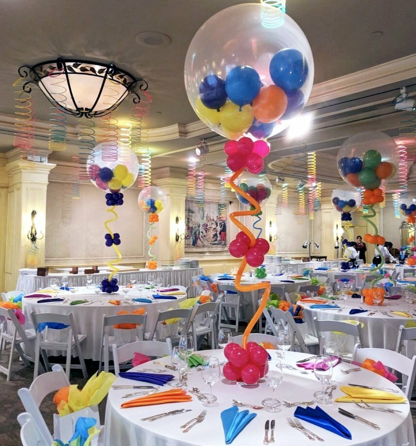 Оформление детского праздника шарами