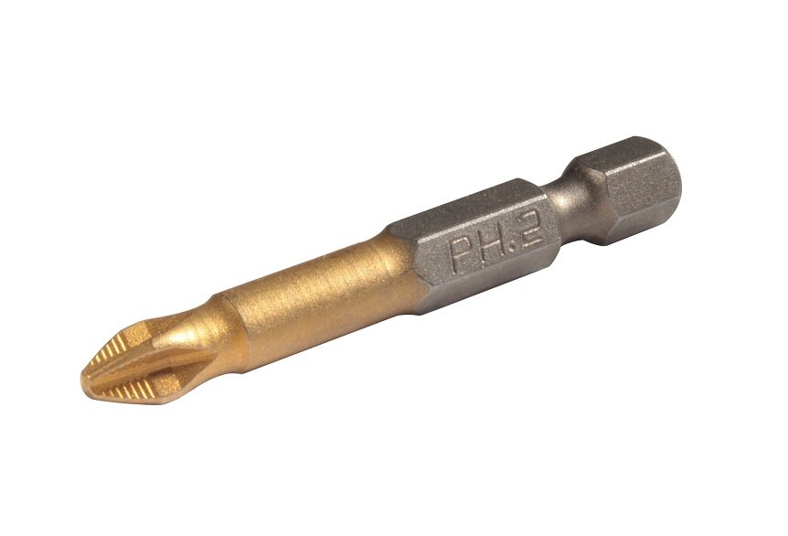 Биты для шуруповерта PH 2 x 50 Titan, Novocraft сталь s2, уп. 10 шт.