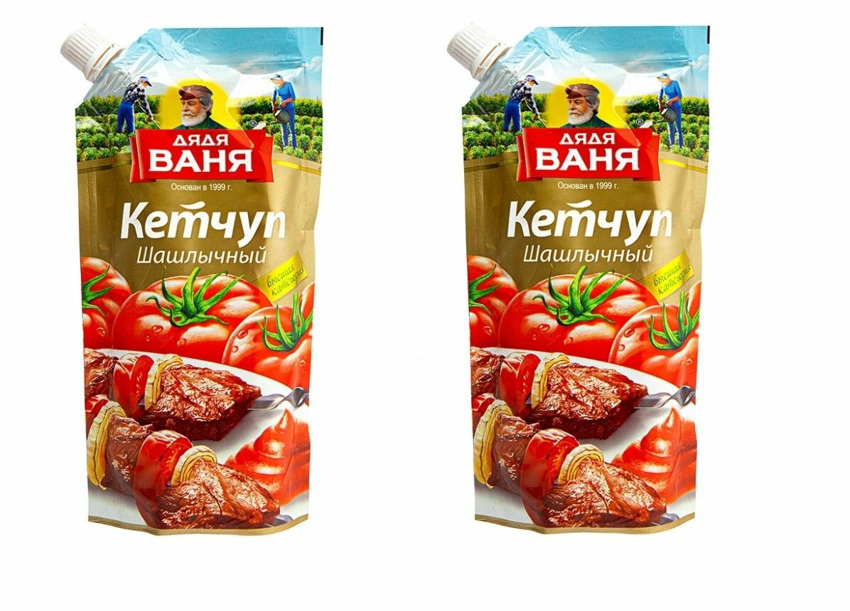 Кетчуп Шашлычный "Дядя Ваня" 330 г 2 шт