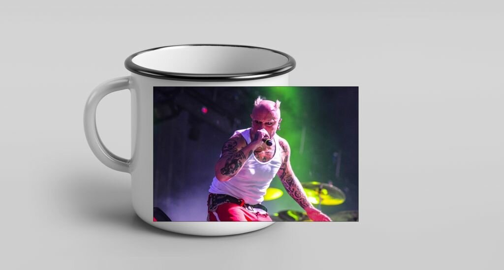 Кружка металлическая эмалированная The Prodigy, Продиджи №5