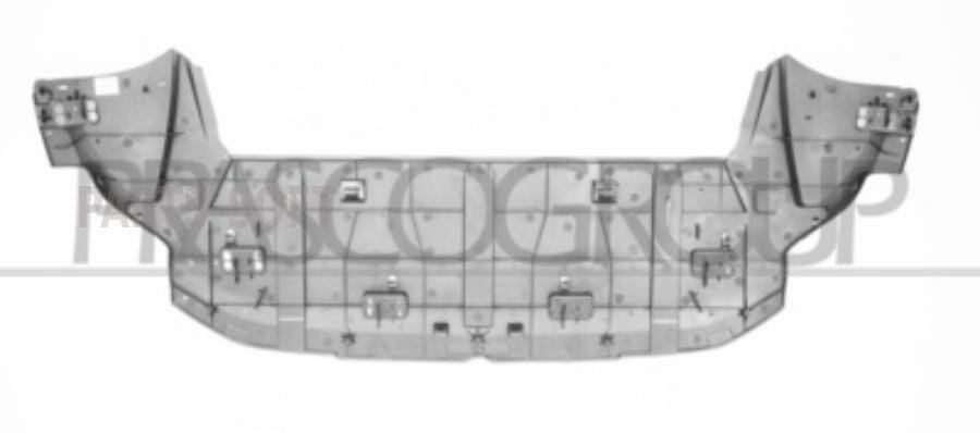 Пыльник переднего бампера! Peugeot 308 Prasco арт. PG4241940