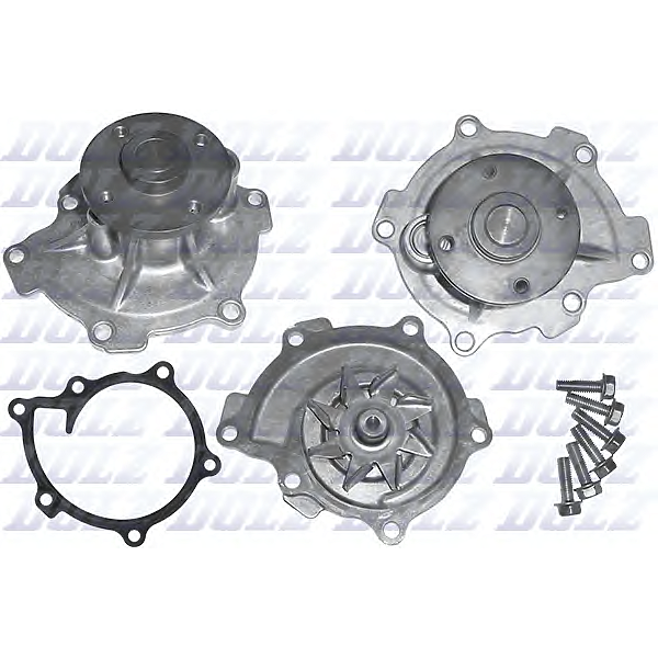 DOLZ C151 (1300A097 / 1607852880) насос водяной citroen: c4 aircross 1.8hdi 12- mitsubishi: asx (ga_w) 1.8di-d / 2.2di-d 10-, Lancer (Лансер)